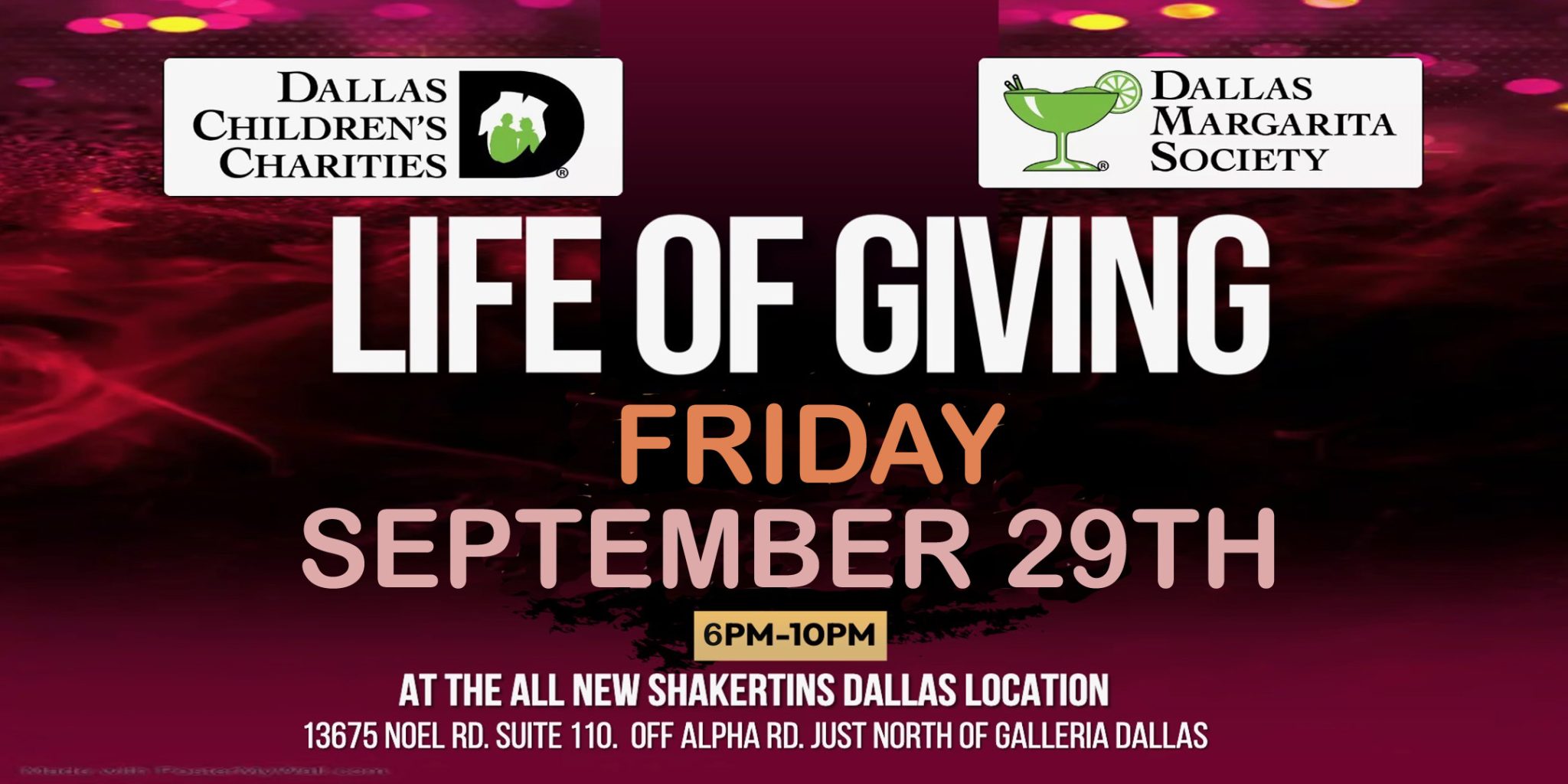 Party with a Purpose